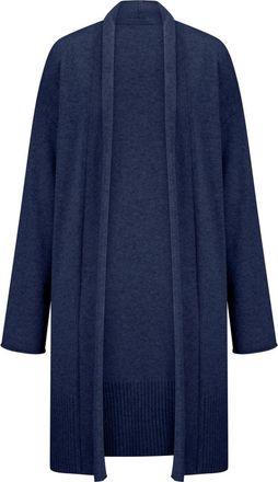 Peter Hahn Long-Strickjacke Peter Hahn blau