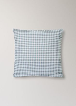 Mango Housse de coussin en coton &agrave; carreaux vichy 60x60 cm vert menthe - Home - 60x60cm - MANGO HOME