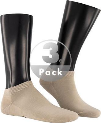 Falke Herren Sneakersocken beige Mikrofaser
