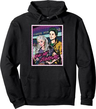 Disney ZOMBIES Zed & Addison Be My ZomBAE Pop Art Style Pullover Hoodie