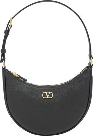 Valentino Garavani Femme, Sacs, Noir, Taille: ONE Size VLogo Signature Mini Hobo