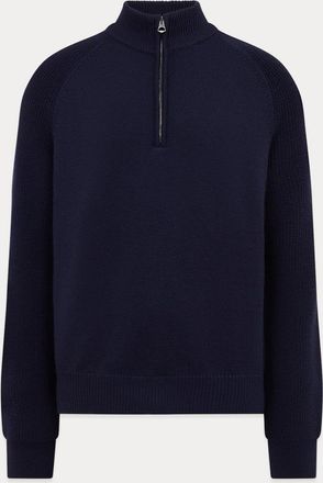 Belstaff Strick-Troyer aus Wolle mit Label-Aufnäher in