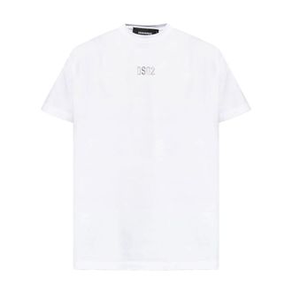 Dsquared2 Homme, Tops, Blanc, Taille: M Cool Fit Tee