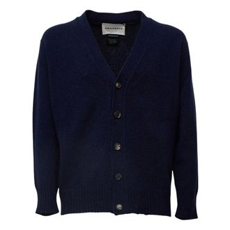 Amaranto Amar&aacute;nto - Cardigan Boutonn&eacute;e - Homme - Pulls - Bleu - Taille: XL