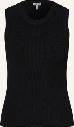 Loewe Stricktop schwarz