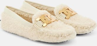 Tod's Mokassins Gommino Kate aus Shearling