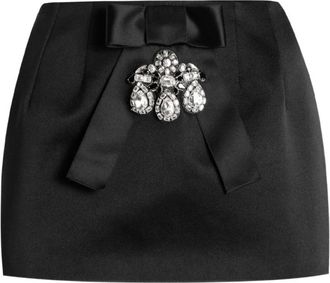 Dolce & Gabbana Femme, Jupes, Noir, Taille: 38 FR Jupe Duchesse