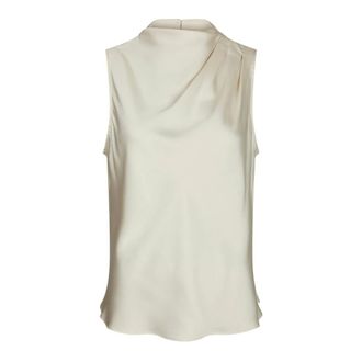 Neo Noir Bluse - - Blouses & Shirts - Damen - Beige - M