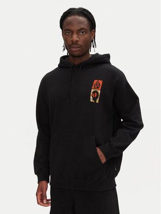 Volcom Sweatshirt Gonyvaders A4112508 Schwarz Loose Fit