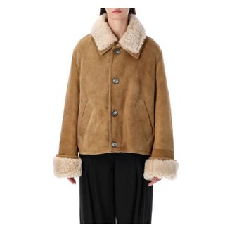 Ami Damen, Jacken, Braun, SGr&ouml;&szlig;e