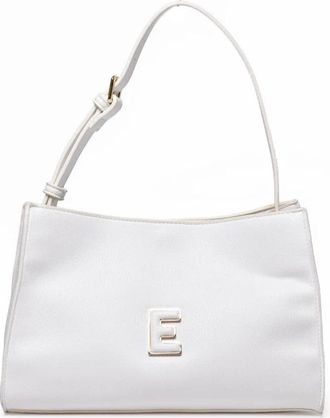 Ermanno Scervino Femme, Sacs, Blanc, Taille: ONE Size Hobo Teresa Shoulder Bag