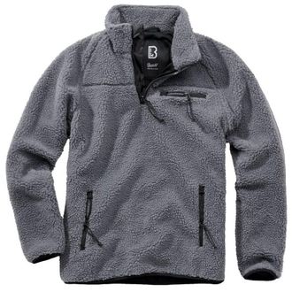 Brandit Kapuzenpullover Brandit Herren Teddyfleece Troyer (1-tlg)