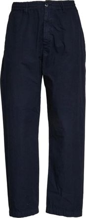 C.P. Company C.p. Company, Homme, Pantalons, Bleu, Taille: M Button Zip Pantalons