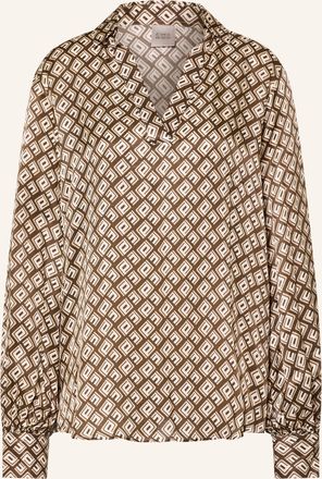 &Eacute;manou &Eacute;manou Blusenshirt Mit Seide beige