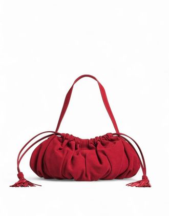 NA-KD Pelin - Tasche aus Wildleder in Rot