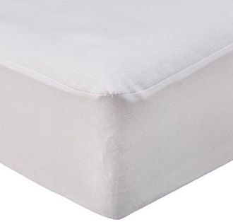 Ourson Schutz von einem Form Bezug - Beschichtetes PVC- Verstellbarer Rock Jersey 25 cm - B&auml;r, Blanc A0, 90 x 200