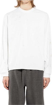 Goldwin Goldwin, Homme, Tops, Blanc, Taille: L Graphic L/S T-Shirt