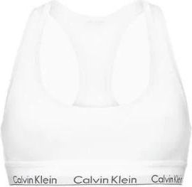 Calvin Klein Wei&szlig;er Baumwoll-Bralette Komfort Stil - - Underwear - Damen - Wei&szlig; - 2XS