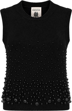 Semicouture Gilet - Noir