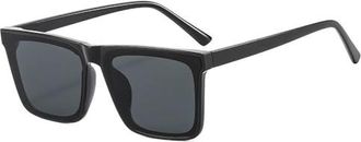 Generic Lunettes De Soleil D&eacute;coratives &Agrave; Petite Monture For Hommes Et Femmes, Id&eacute;ales For La Conduite, Les Vacances Ou Lext&eacute;rieur(Black)