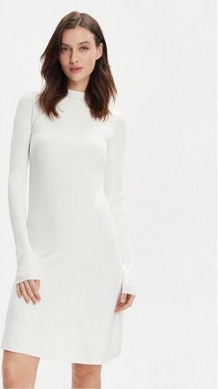 Max Mara Strickkleid Pireo 2416321017 Weiß Regular Fit