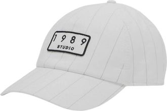 1989 STUDIO 1989 Studio, Homme, Accessoires, Blanc, Taille: ONE Size Chapeau Blanc Visière