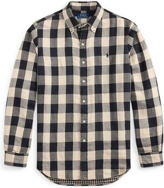 Polo Ralph Lauren Chemise col am&eacute;ricain en coton