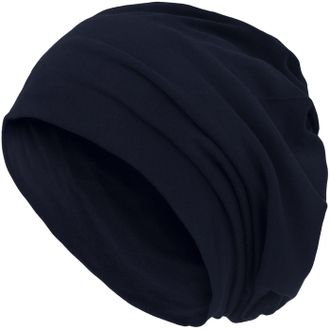 style3 Slouch Beanie aus atmungsaktivem, feinem und leichten Jersey Unisex M&uuml;tze Haube Bini Einheitsgr&ouml;&szlig;e