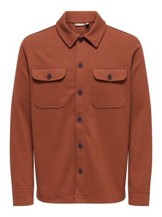 Only & Sons Herren Onsnewkodyl Overshirt Sweat Noos, Sequoia, XXL