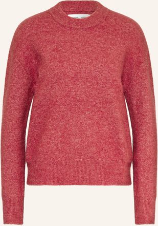 Sams&oslash;e & Sams&oslash;e Sams&oslash;e Sams&oslash;e Pullover Anour Mit Merinowolle Und Alpaka rot