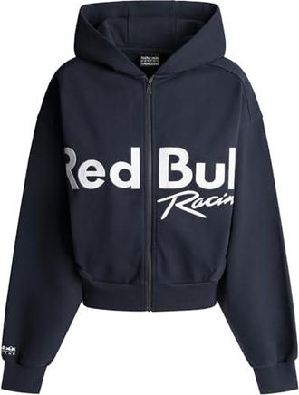 Pepe Jeans London Red Bull Racing X Pepe Jeans Logo Zip Hoodie Maillot de surv&ecirc;tement, Bleu (Bleu Dulwich), M Femme