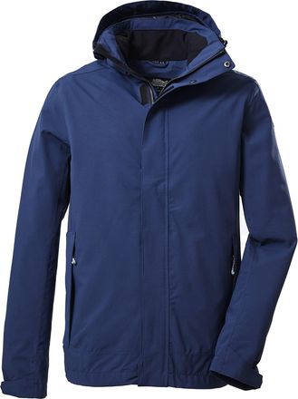 Killtec Herren Funktionsjacke/Outdoorjacke mit abzippbarer Kapuze KOS 87 MN JCKT_XENIOS; dunkelblau, 3XL, 39147-000