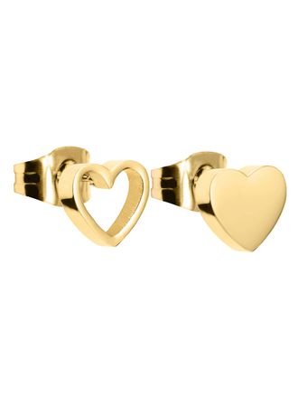 Liebeskind BERLIN Damen Ohrstecker - Basic Ohrringe aus Edelstahl - Poliert & mattiert - Kleine Stecker in verschiedenen Formen und Farben- Perfekt f&uuml;r den Allta