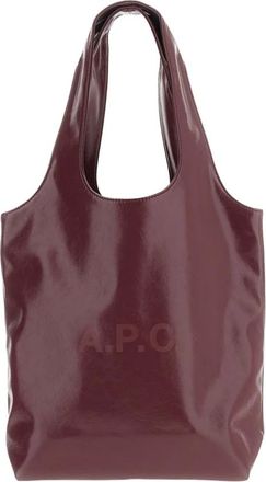 A.P.C. A.p.c. - Sac fourre-tout Ninon Petit Mod&egrave;le - Femme - Sacs - Rouge - Taille: ONE Size