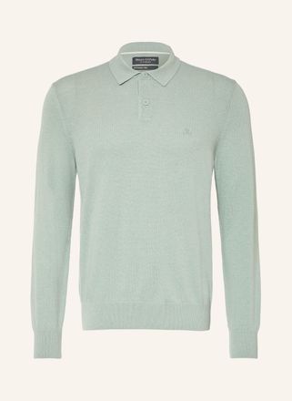 Marc O'Polo Marc Opolo Strick-Poloshirt gruen