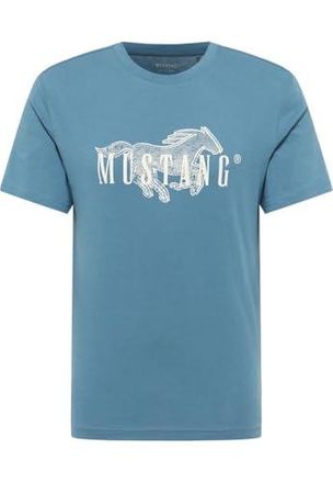 Mustang Jeans Mustang Style Austin T-Shirt, Bluestone 5180, XL pour Homme, Bluestone 5180, XL