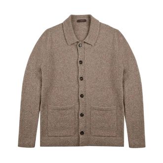 Slowear Zanone Cardigan - - Knitwear - Herren - Beige - L