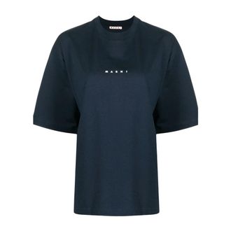 Marni T-Shirt - - Tops - Damen - Blau - 2XS