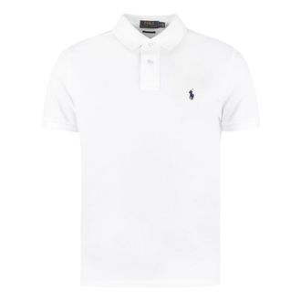 Polo Ralph Lauren Baumwoll-Piqu&eacute;-Polohemd - - Tops - Damen - Wei&szlig; - 2XL