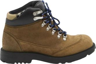 Burberry Homme, Chaussures, Brun, Taille: 42 1/2 EU Bottines de randonn&eacute;e &agrave; lacets en daim