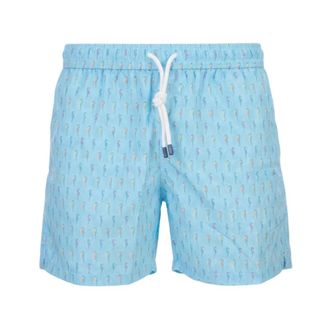 Fedeli Homme, Maillots de bain, Bleu, Taille: M Madeira Airstop Swim Trunks