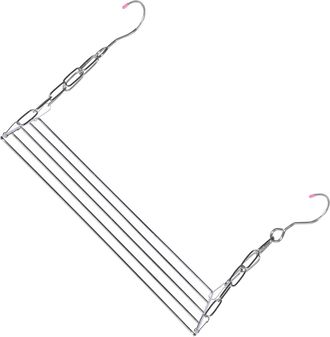 Artibetter Edelstahl Balkon W&auml;schetrockner Multifunktionaler W&auml;schest&auml;nder f&uuml;r Socken Schuhe Handt&uuml;cher Sportkleidung Rostfrei Langlebig Platzsparend