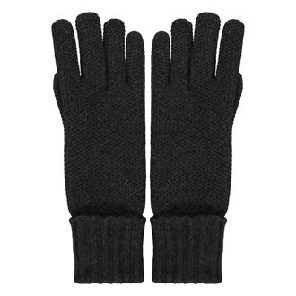 Moorer Guanto Knit Suede - Femme - Accessoires - Gris - Taille: 7 IN