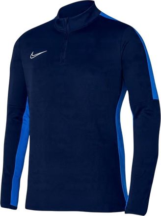 Nike Academy 23 Sweatshirt mit kurzem Rei&szlig;verschluss f&uuml;r Herren (Dunkles Marineblau/Blau)