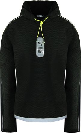 Puma x Helly Hansen Damen Schwarzer Polarfleece-Hoodie