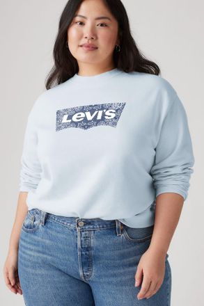 Levi's Graphic Everyday Sweatshirt (Plus Size) - Femme - Bleu / Bandana Fill - 1X