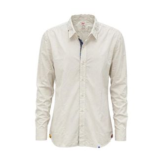 Bob Distressed Shirt - - Shirts - Herren - Wei&szlig; - 2XL