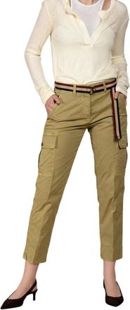 Mason's Femme, Pantalons, Vert, Taille: 34 FR Marlene Cargo
