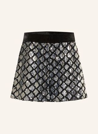 Riani Riani Nickishorts Mit Pailletten schwarz