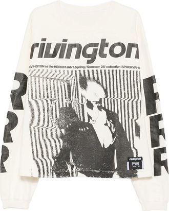 RRR123 Graphic-print Long-sleeve T-shirt